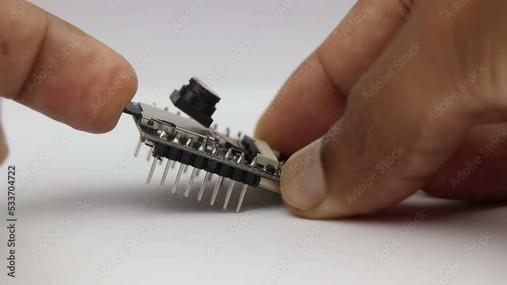 Programmable micro-controller board with camera and an option to store ...