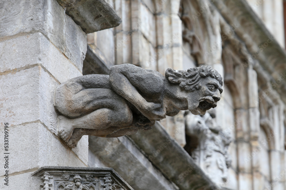 Gargoyles On Buildings