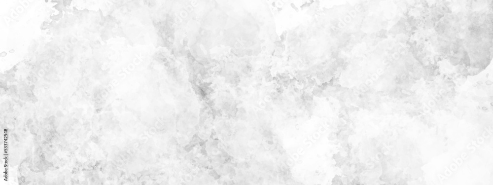 Silver ink and watercolor textures on white paper background. Paint ...