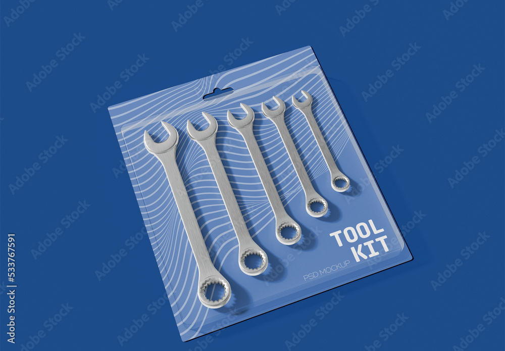 Tool Kit Mockup Stock Template | Adobe Stock