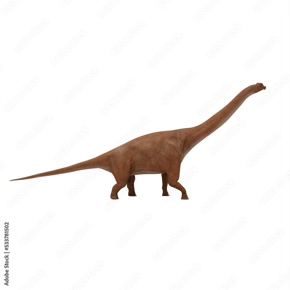dinosaur brachiosaurus Stock Illustration | Adobe Stock