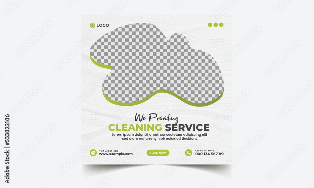 Carpet Cleaning service business square flyer template design, washing ...