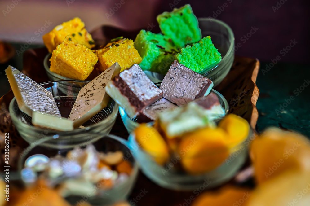Beautiful Mix of Indian Traditional Sweets For Holidays and Festivals ...