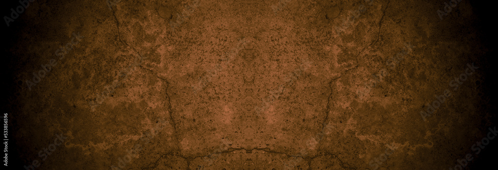 Old wall pattern texture cement yellow abstract brown color design are ...