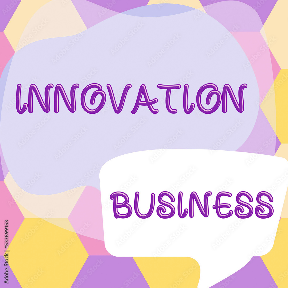 Conceptual caption Innovation Business. Business overview Introduce New ... Conceptual caption Innovation Business. Business overview Introduce New ...