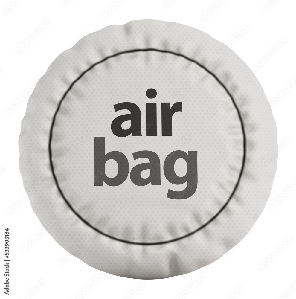 Airbag on transparent background Stock Illustration | Adobe Stock