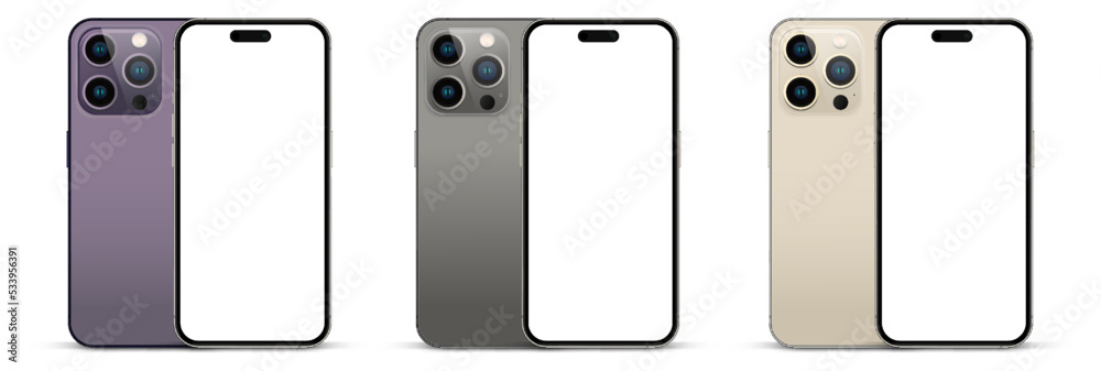 Istanbul, Turkey-September 28, 2022: New all colors smartphone released ...