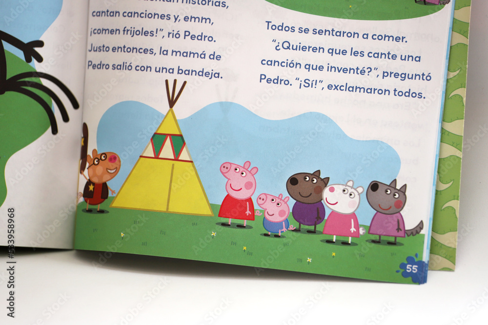 Magazine for children of the character Peppa Pig, George and friends in ...