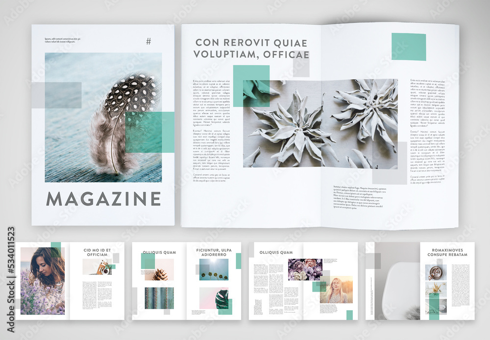 Inspirational Brochure Stock Template | Adobe Stock
