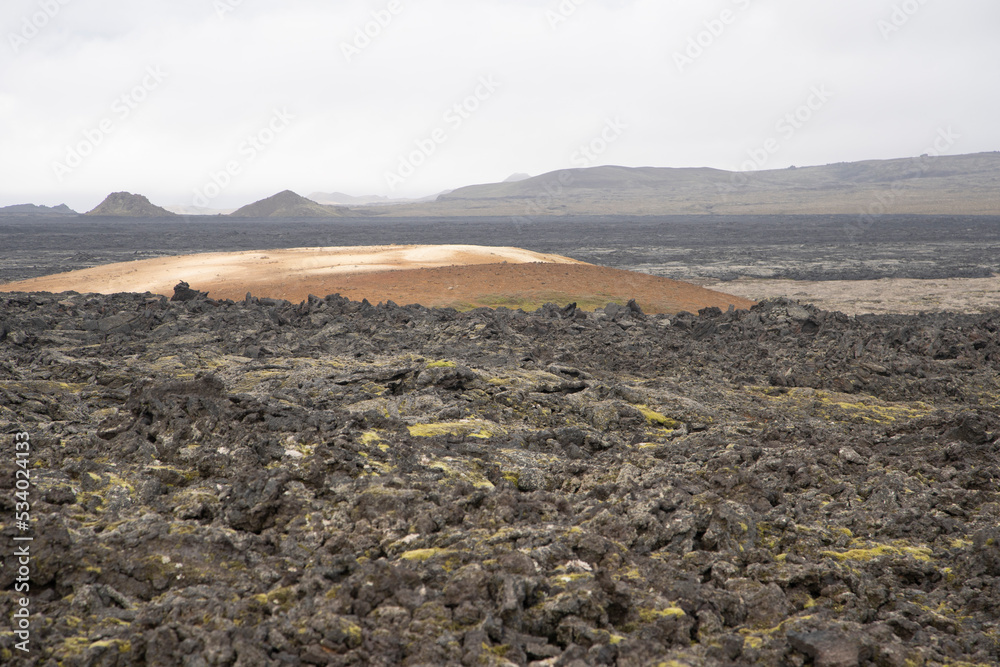 Krafla is a caldera of about 10 km and with a 90 km long fissure ...