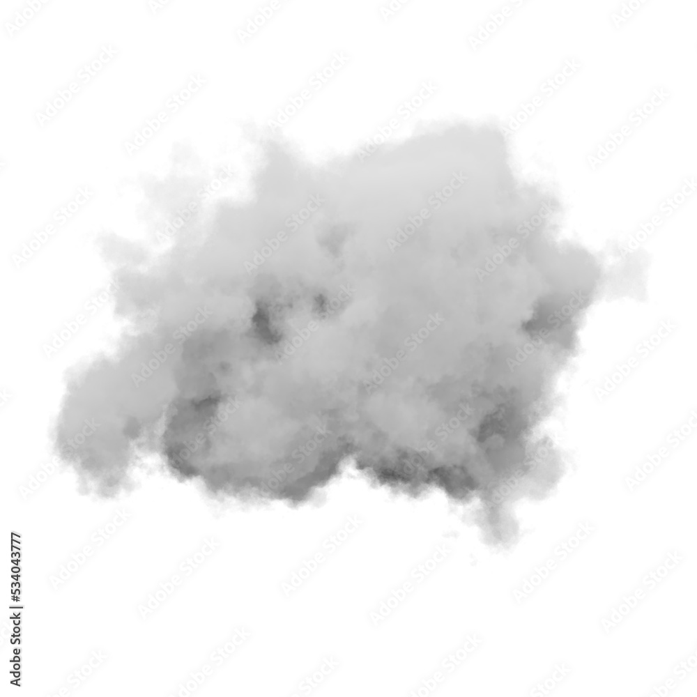 single white cloud with transparent background Stock Photo | Adobe Stock