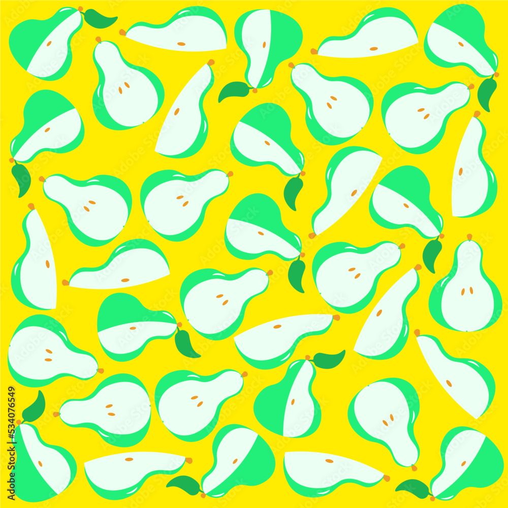 PERA, FRUTA, PERA PICADA, PERA MITAD, TEXTURA DE PERAS, ESTAMPADO DE ...