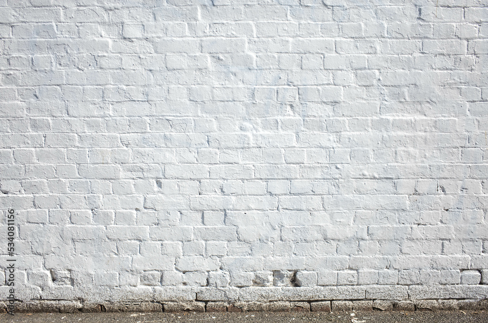 Blank Brick Wall Outside