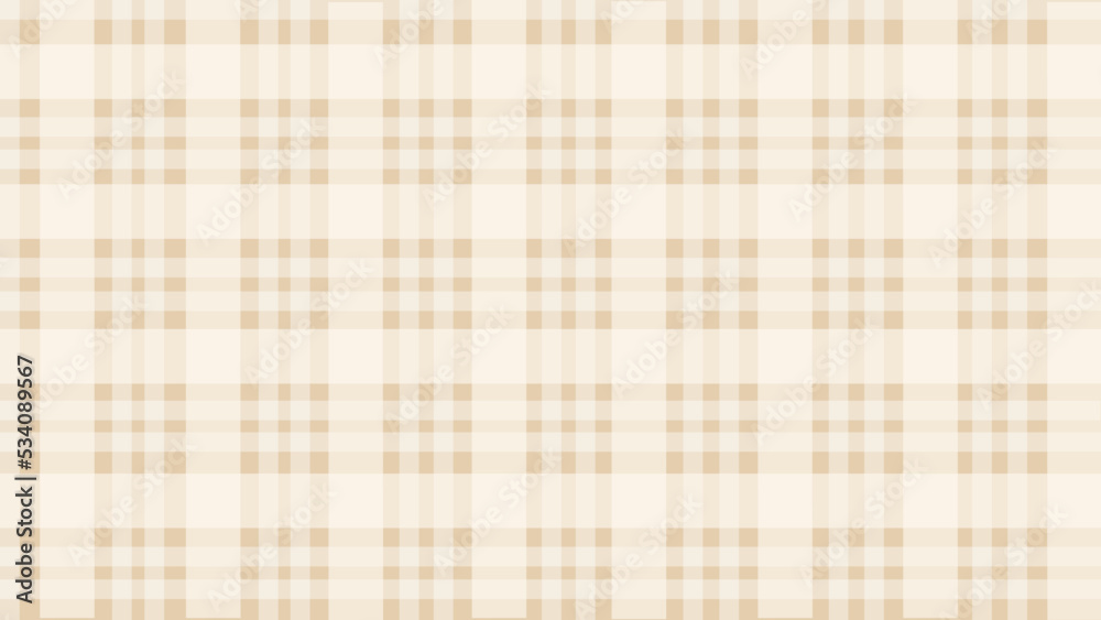 Beige plaid texture cute background vector illustration. Stock Vector ...