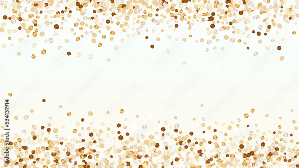 Festival Background with Confetti of Glitter Particles. Sparkle Lights ...