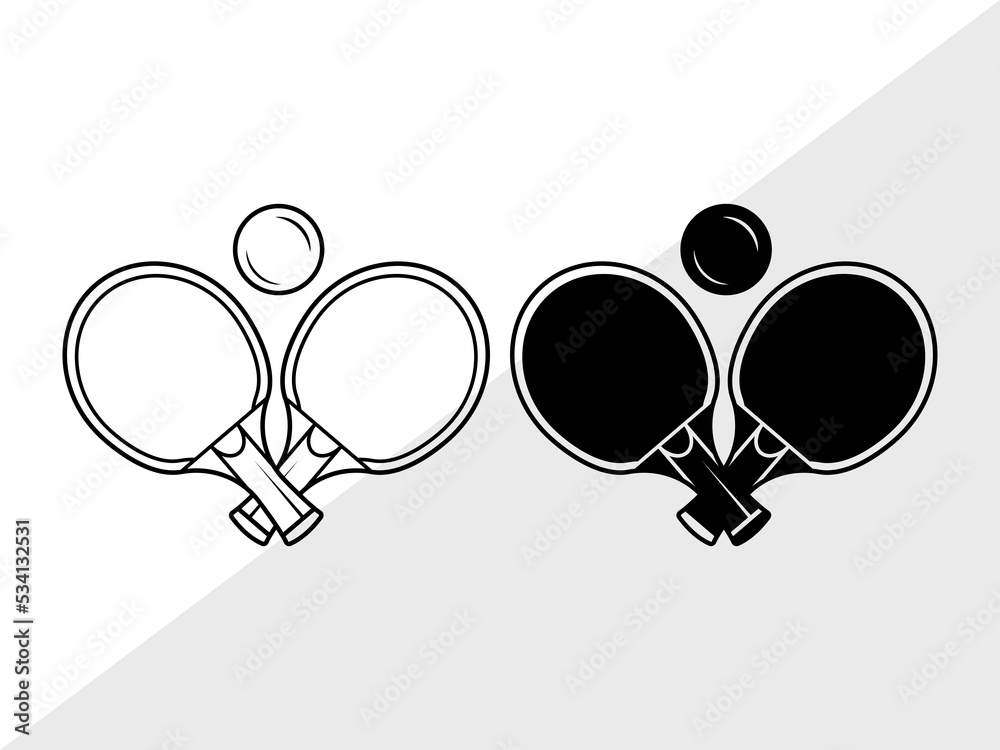 Table Tennis SVG, Table Tennis SVG, Sports Svg, Table Tennis Monogram ...