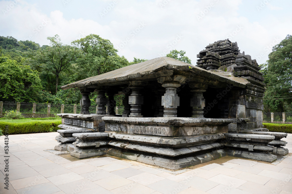 Mahadeva Temple, (Tambdi Surla) a 12th-century Shaivite temple built in ...
