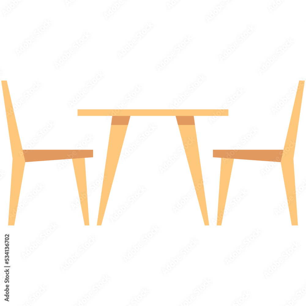 Dining Table Vector Icon Stock Vector | Adobe Stock Dining Table Vector Icon Stock Vector | Adobe Stock