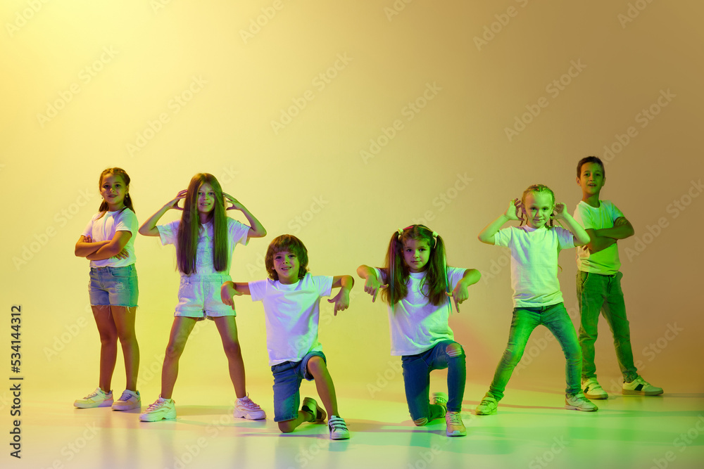 Children Dancing In School