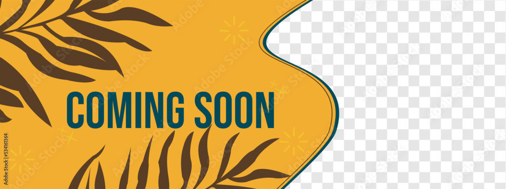 Poster aesthetic boho theme coming soon banner – Wall Art | UkPosters