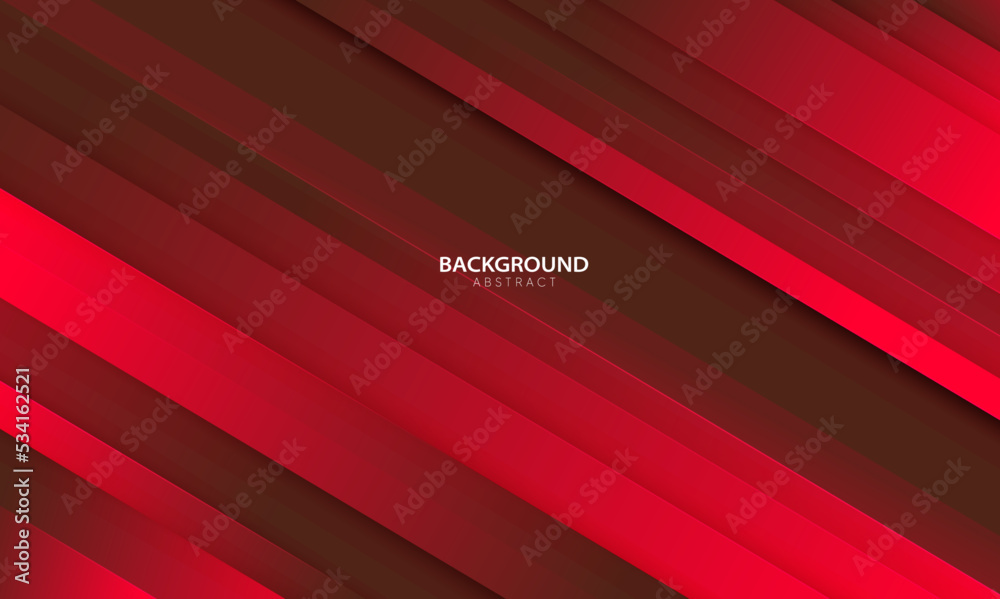 Abstract background with stripes, Abstract Red background, Red Banner ...