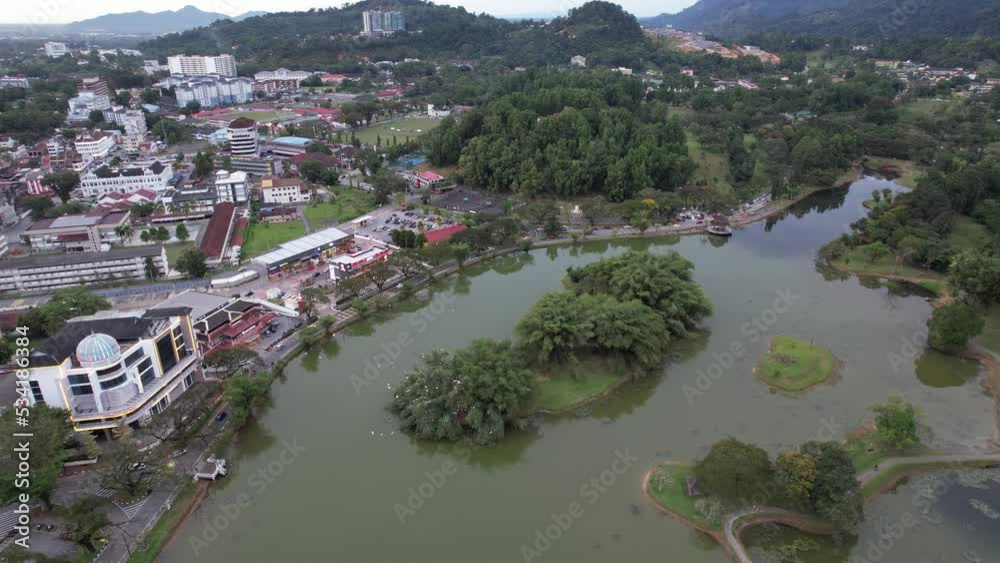 Taiping, Malaysia - September 24, 2022: The Landmark Buildings and ...