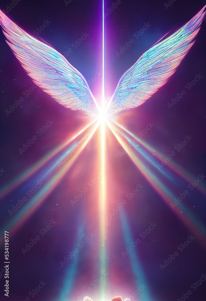 Angel illustration Stock Illustration | Adobe Stock