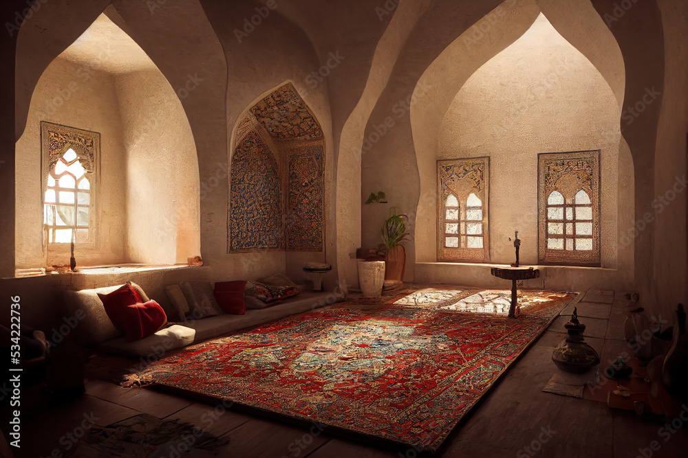 Middle Eastern House Interior