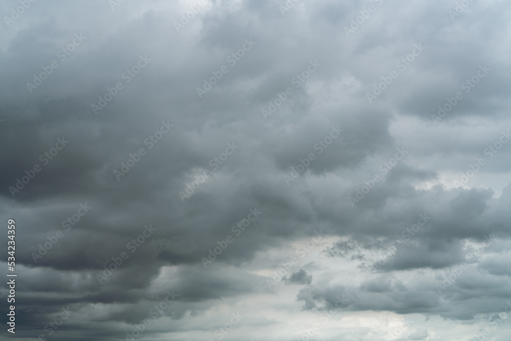 Gray Cloudy Sky Rain