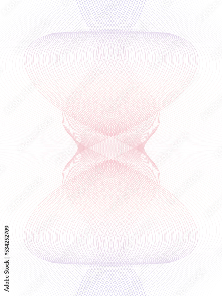 Pastel pink, lavender watermark for certificate, diploma, blank, gift ...