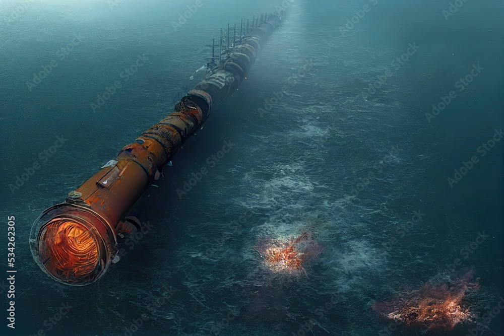 Blowing up underwater gas pipelines. Creating climate risks and ...