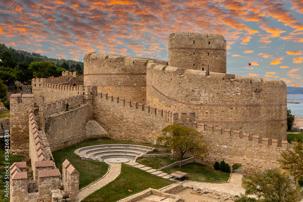 Poster Kilitbahir Castle (Kalesi) was built by Fatih Sultan Mehmet on ...