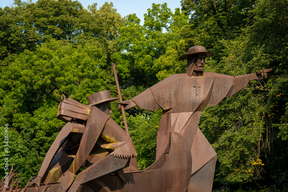Lyons, Illinois, USA - Sep 15th 2022 - The historic site of the Chicago ...