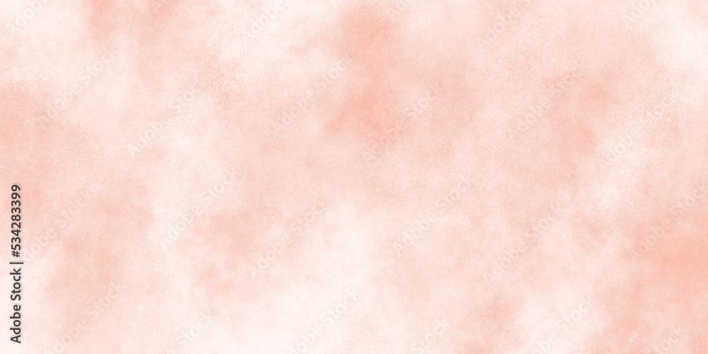 Light and soft pink or pastel watercolor background with smoke ...
