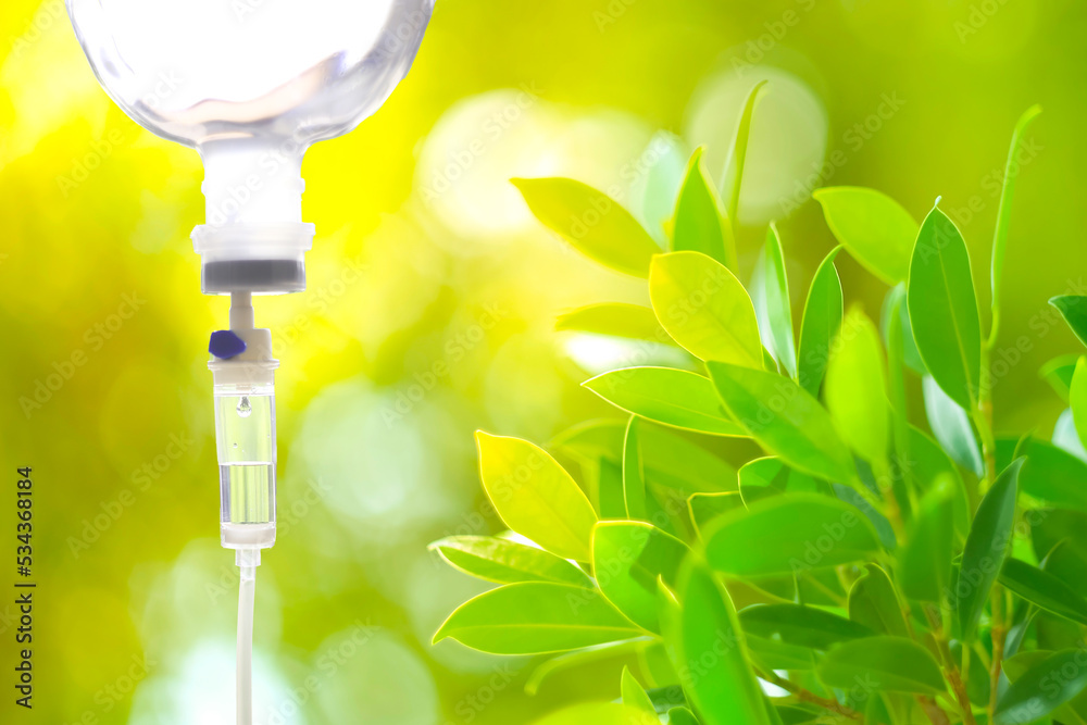 Vitamin iv drip natural therapy treatment concpet. Stock Photo | Adobe ...