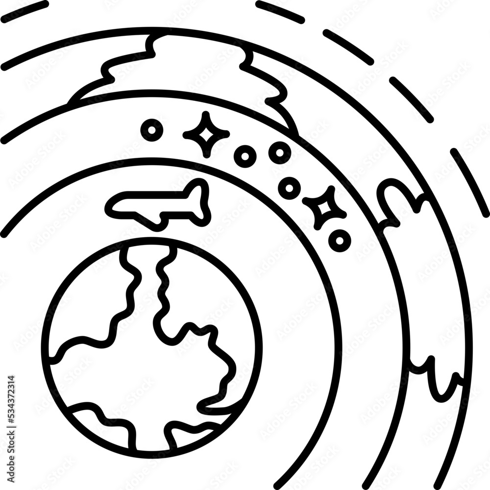 atmosphere icon Stock Vector | Adobe Stock