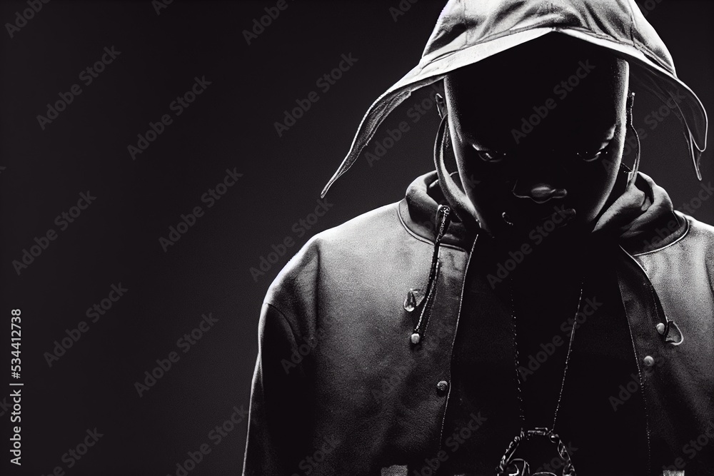 Hip-Hop Urban Black Man - this is a completely original computer ...