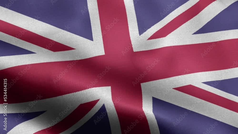 Flag Of United Kingdom - United Kingdom Flag High Detail - National ...