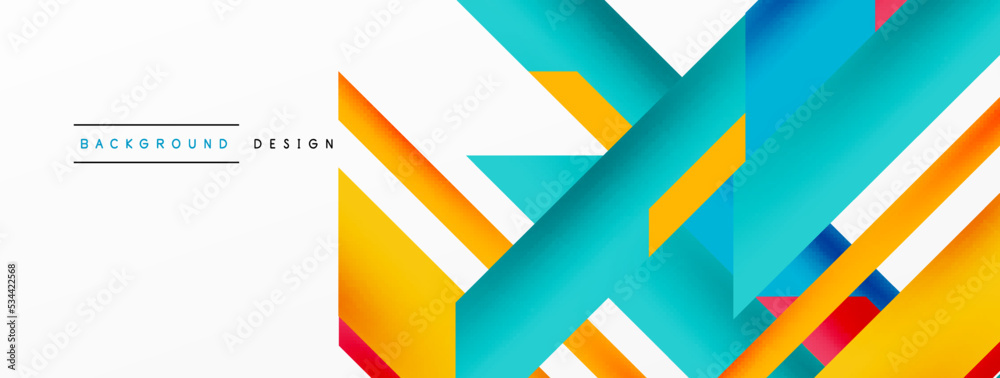 Dynamic lines background. Wallpaper for concept of AI technology ...