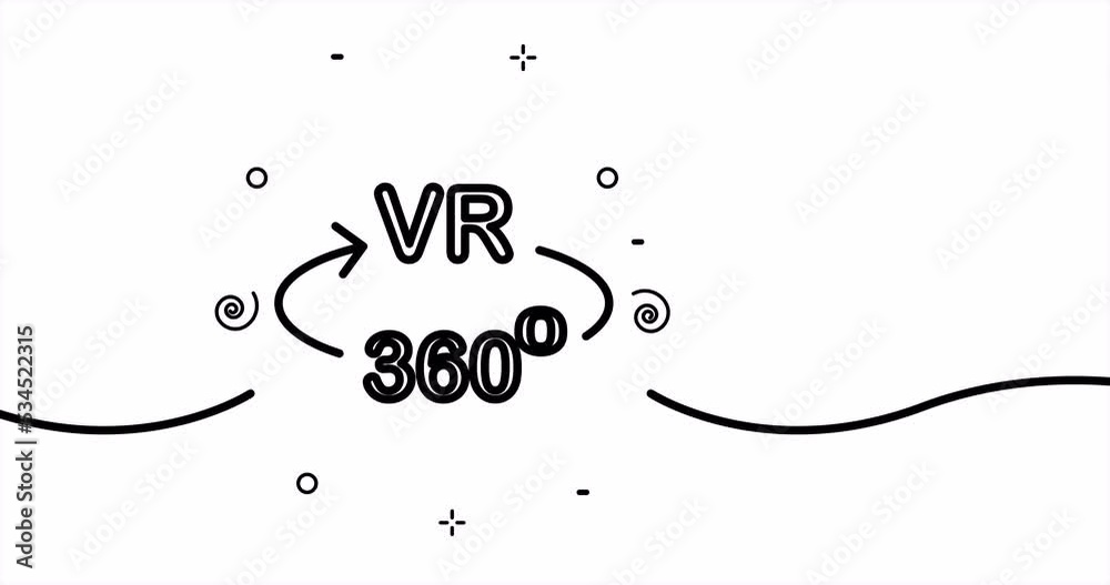 360 degrees. Vr, virtual reality, viewing angles, cyberspace, cyberpunk ...