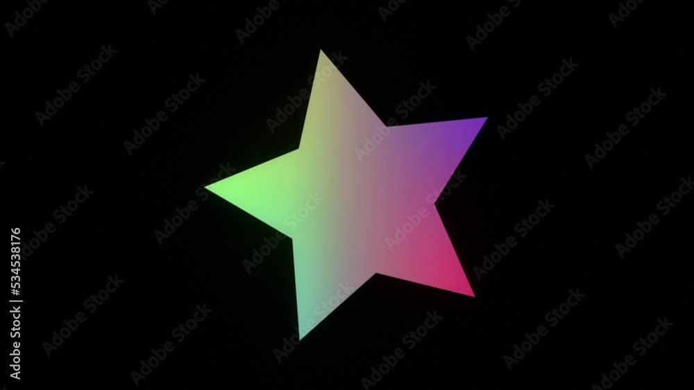 star shape animation, abstract art, design pattern, animated graphic ...