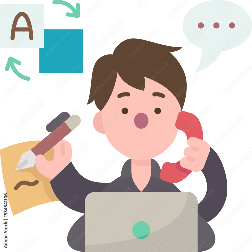 multitasking icon Stock Vector | Adobe Stock