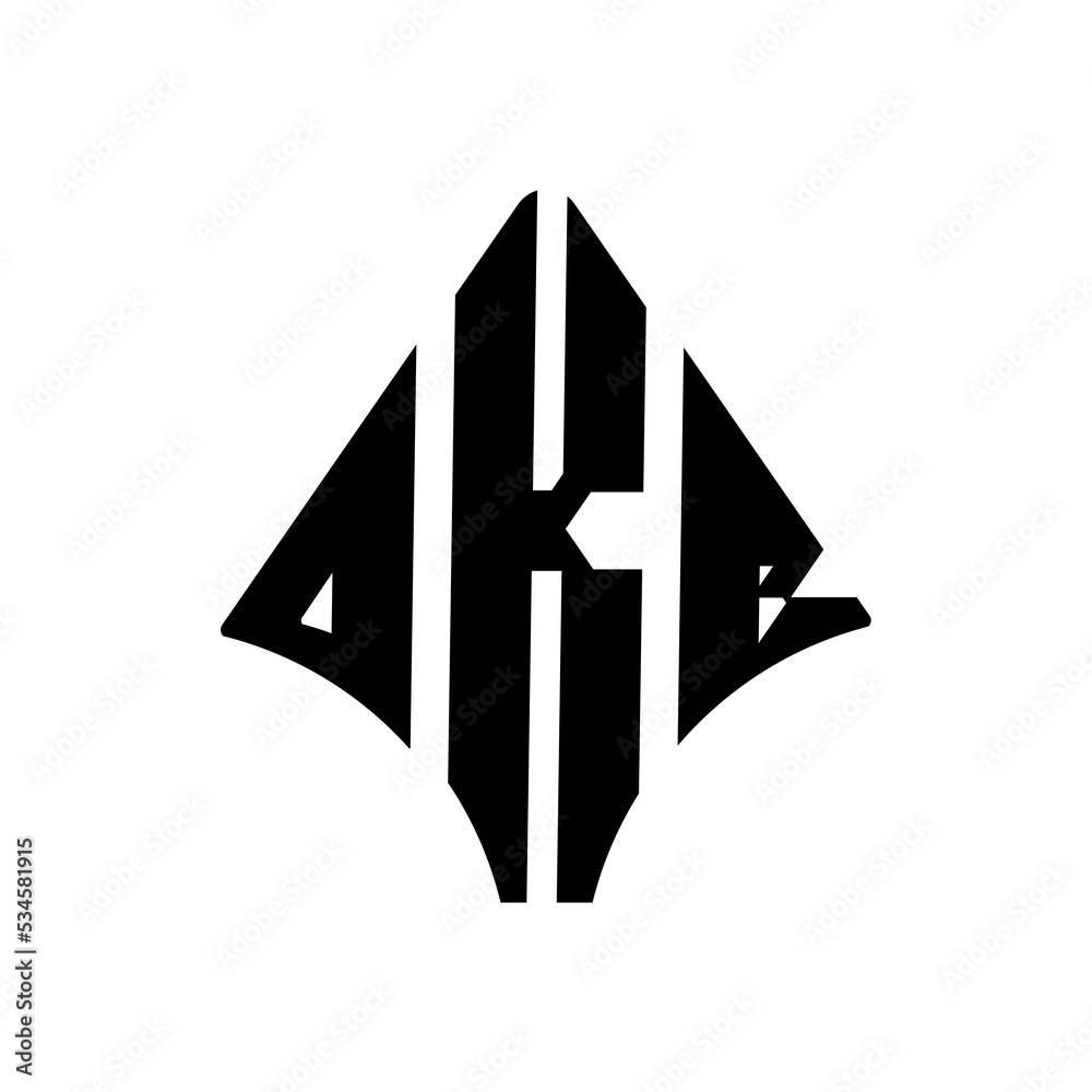 DKB logo. DKB letter. DKB letter logo design. DKB modern and creative ...