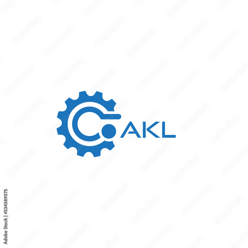 Vecteur Stock AKL letter design for logo and icon.AKL typography for ...