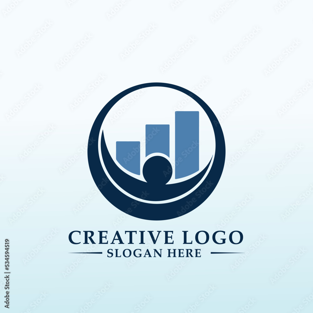 New logo for a fast growing insurance agency Stock Vector | Adobe Stock