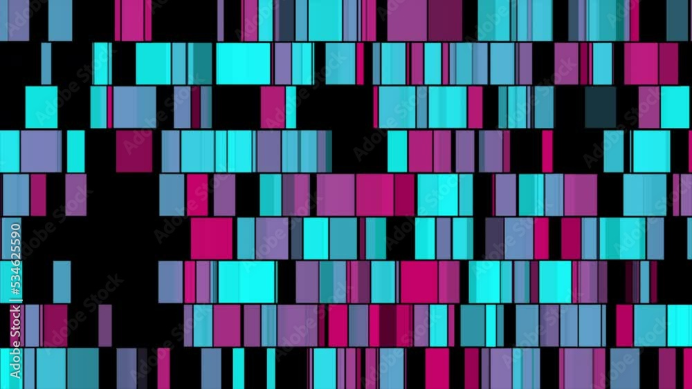 Blue purple mosaic geometric rectangles abstract tech background ...