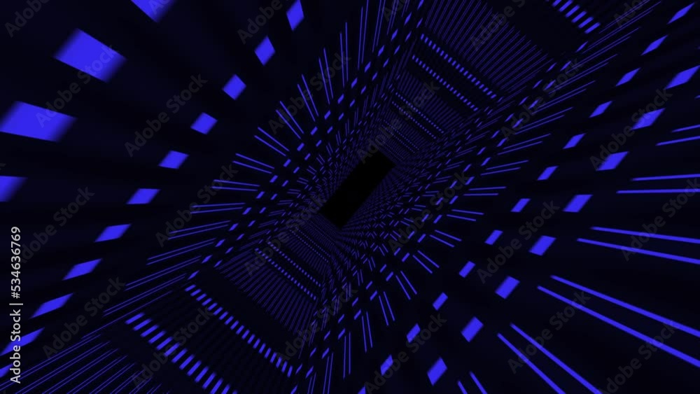 3D Line Animation Background, futuristic glow, illumination loop, motion abstract intro, light ...