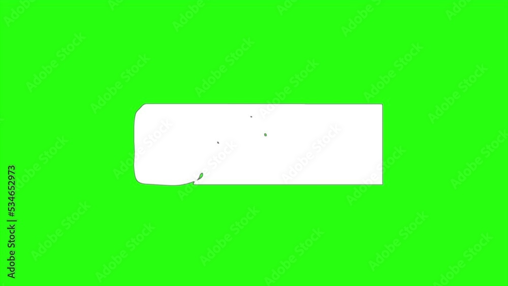 Loop animation doodle art on green screen background Stock 비디오 | Adobe ...