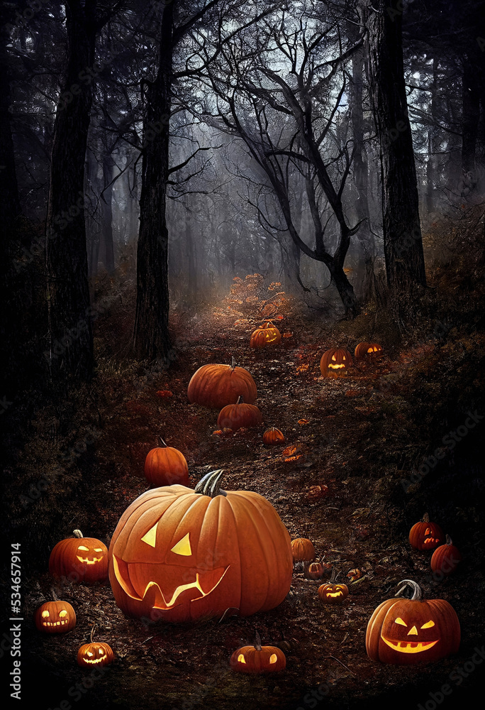 Haunted Forest Halloween