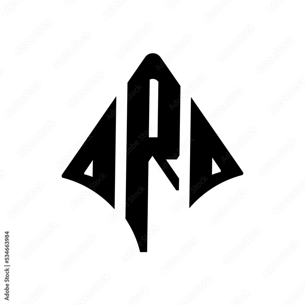 DRO logo. DRO letter. DRO letter logo design. DRO modern and creative ...